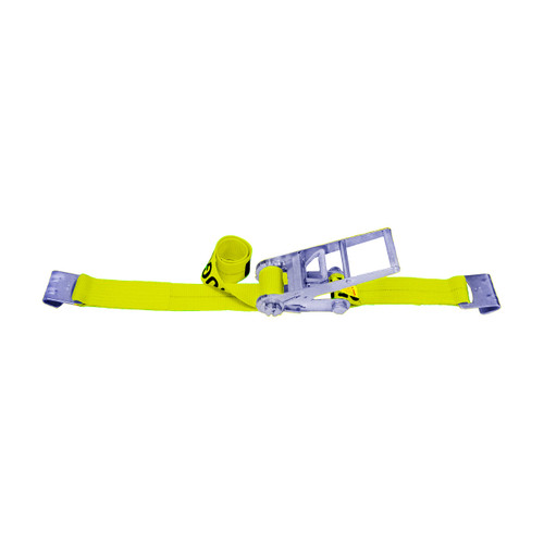 Lift-All Load Hugger 4" x 27' Poly. Tie Down w/ Ratchet, 1-Ply, Flat ...