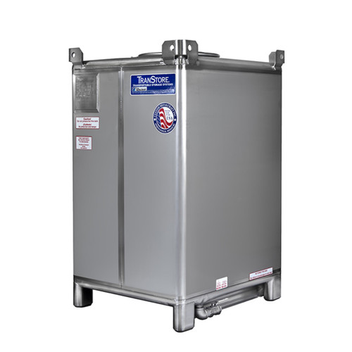 TranStore 512075 Stainless Steel IBC Tank - 450 Gallons - John M ...