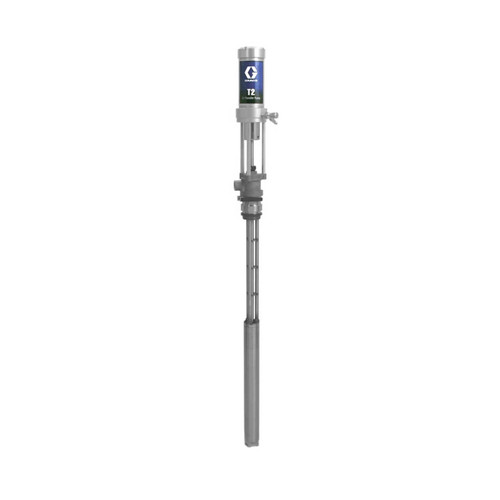 Graco T2 2:1 Air Operated 5 GPM Piston Transfer Pump w/ 33.7 in. Drum ...