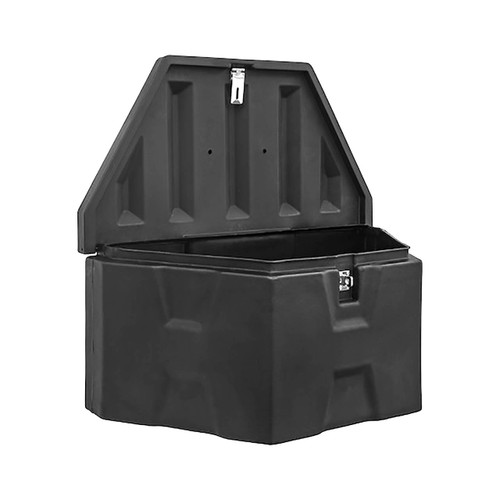 Buyer Products 1701680 Poly Trailer Tongue Truck Box, Black - John M ...
