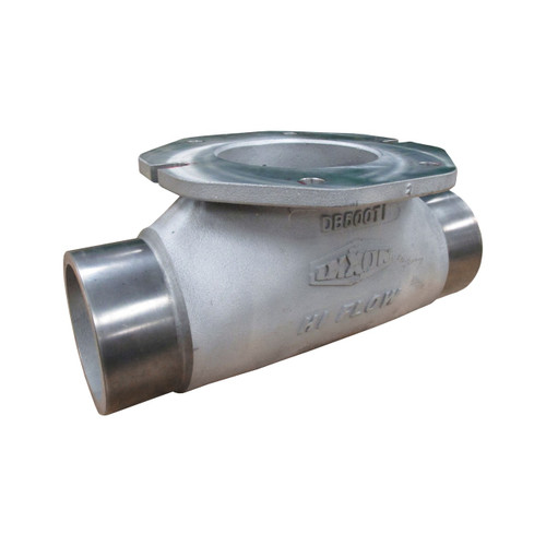 Dixon DB500TI 5 in. Pipe x 4 in. Pipe Long Lasting BayCast Sand Tee ...