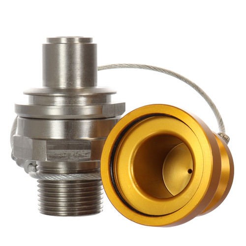 Fast Fill R300C Hydraulic JIC Receiver w/ Cap - John M. Ellsworth Company