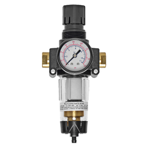 Master Pneumatic CFDR11M Modular Integral Filter/Regulator w/Gauge ...