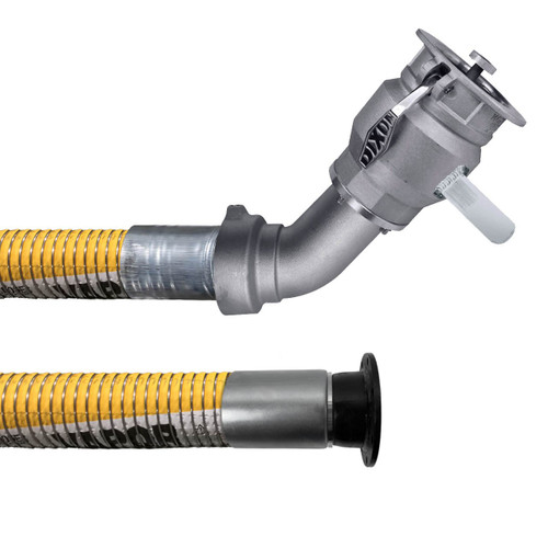 Willcox Composite 4" Vapor Recovery Hose, TTMA x DXVR4040SWIV Ends