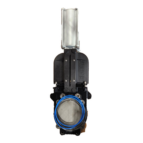 RIV Gladio 8 in. Knife Gate Valve W/ Air Cylinder 120 PSI - John M ...