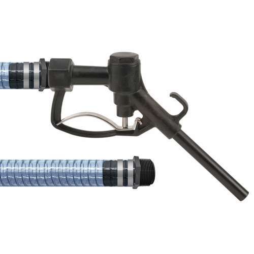 BadgerFlex Poly Spring 1 in. PVC DEF Hose w/ Male NPT Fitting x Nozzle ...