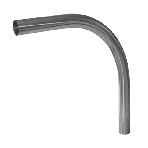 JME SS2SXL7 4 in. 90° Butt Weld Elbow W/ 8 in. Tangents, 316 Stainless ...
