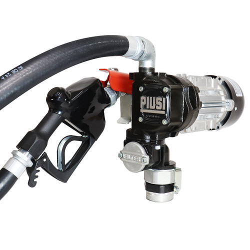 PIUSI Panther EX 72 Fuel Transfer Pump w/ 1 in. Automatic Nozzle - 18 ...