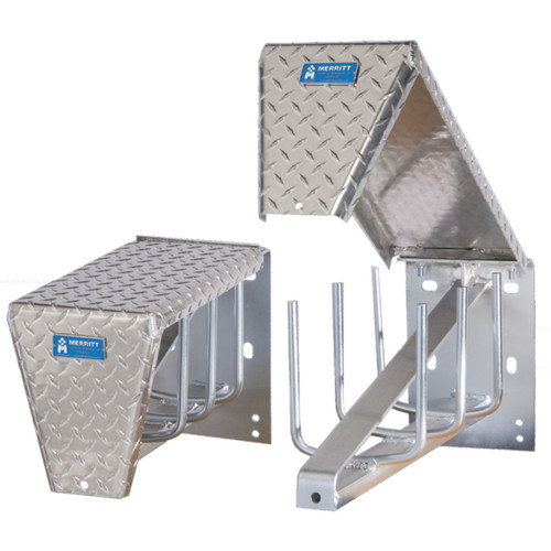 Merritt 234-1 24 in. Frame Mount Tire Chain Carrier w/ Removable Lid ...