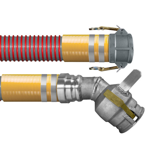 BadgerFlex Vapor HD 4 in. Heavy Duty Gasoline Vapor Recovery Hose ...