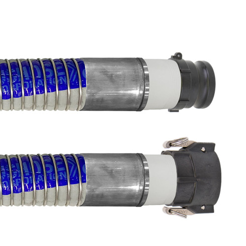 Willcox 1 1/2 in. Heavy Duty Polypropylene Chemical Hose Type 3094PSP w ...