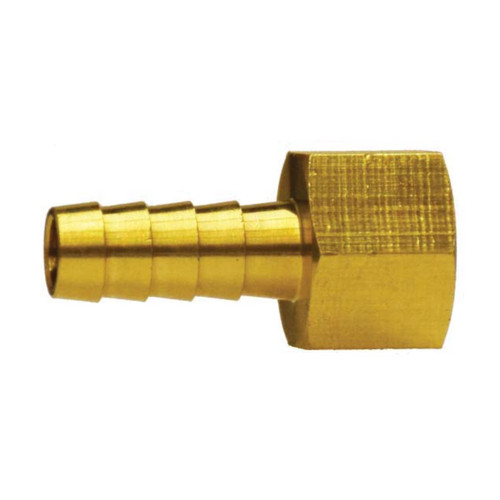 Midland Industries 32059 Brass Rigid Female Adapter, 3/8 in. Hose Barb ...