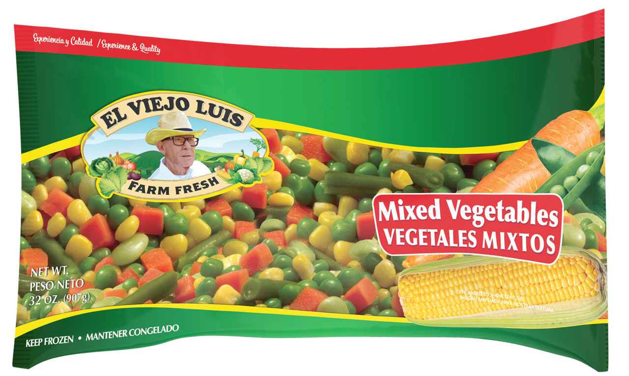 Mixed Vegetables- Vegetales Mixtos