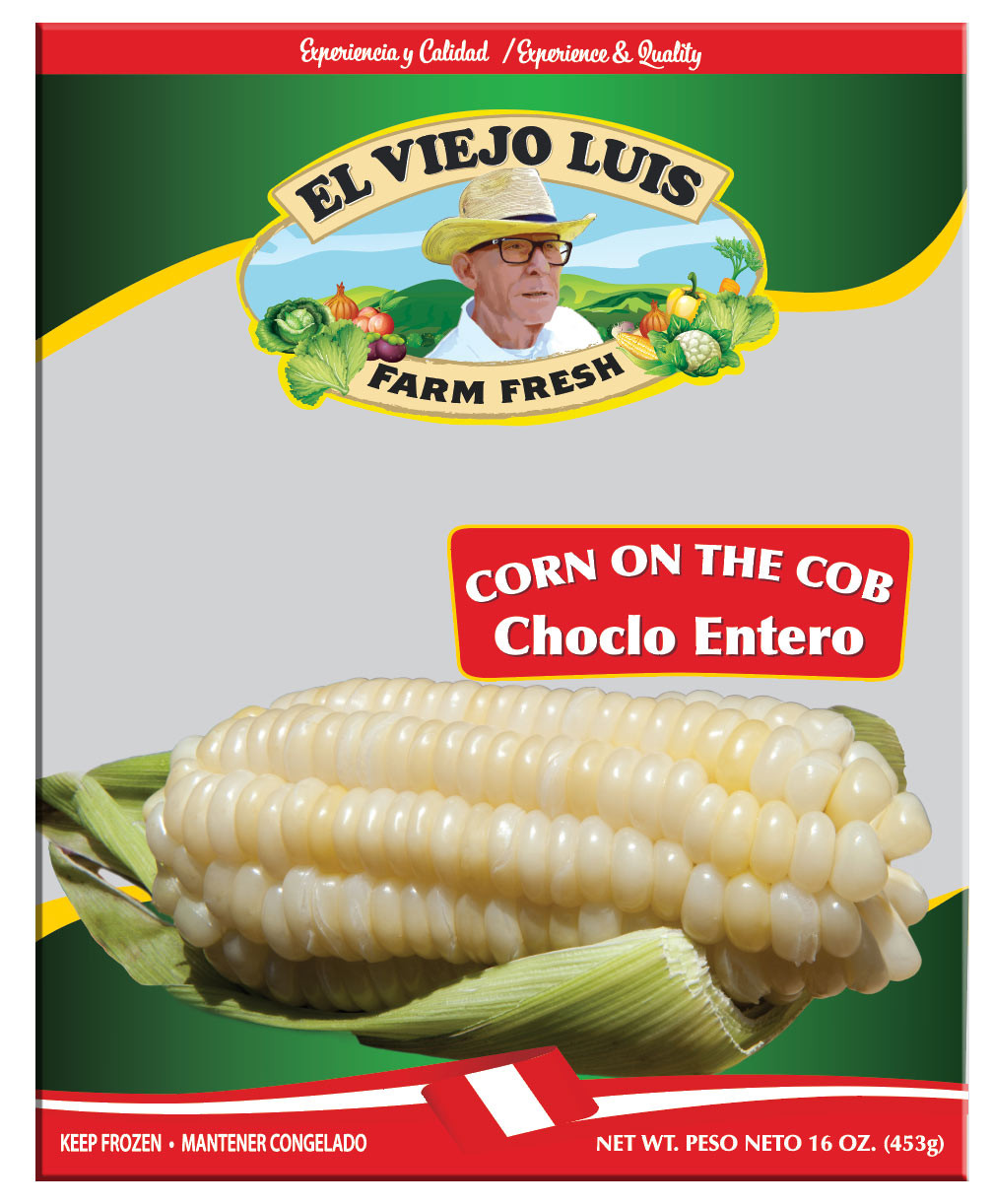 Choclo Entero - Corn on the Cob 16 oz | Viejo Luis