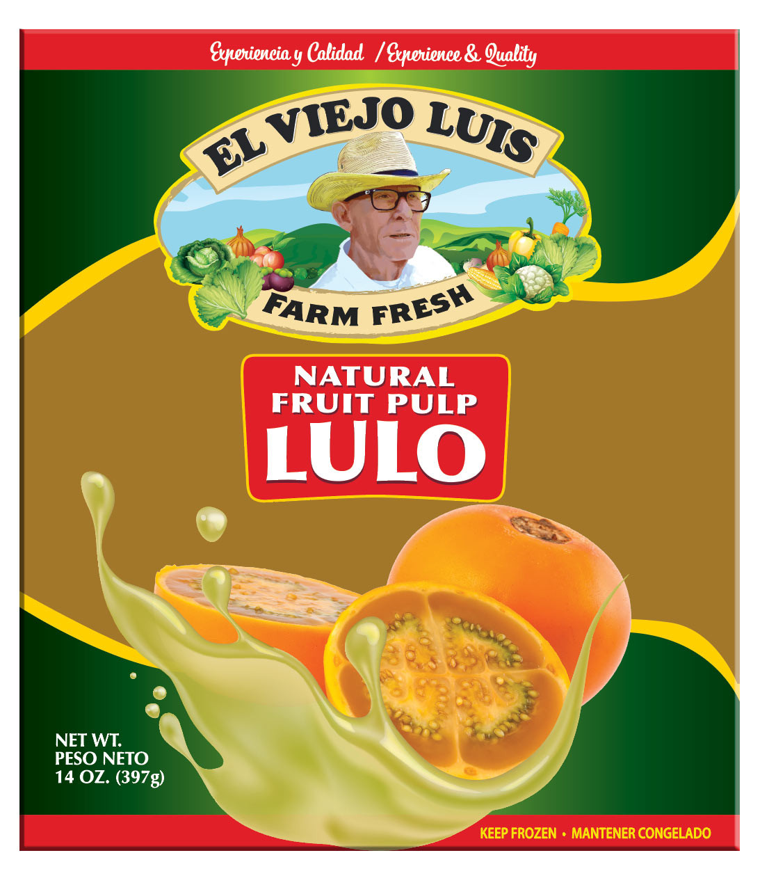 Lulo | Natural Fruit Pulp | El Viejo Luis