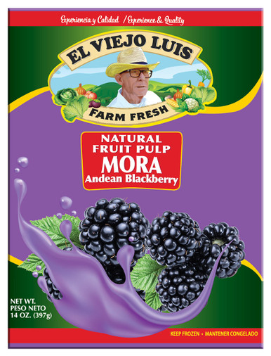 Mora-Andean Blackberry | Natural Fruit Pulp | El Viejo Luis
