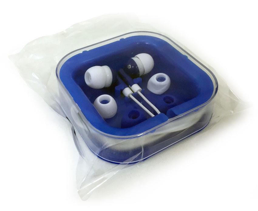EB-505 Earbuds / Earphones in Storage Case | Bulk Stereo