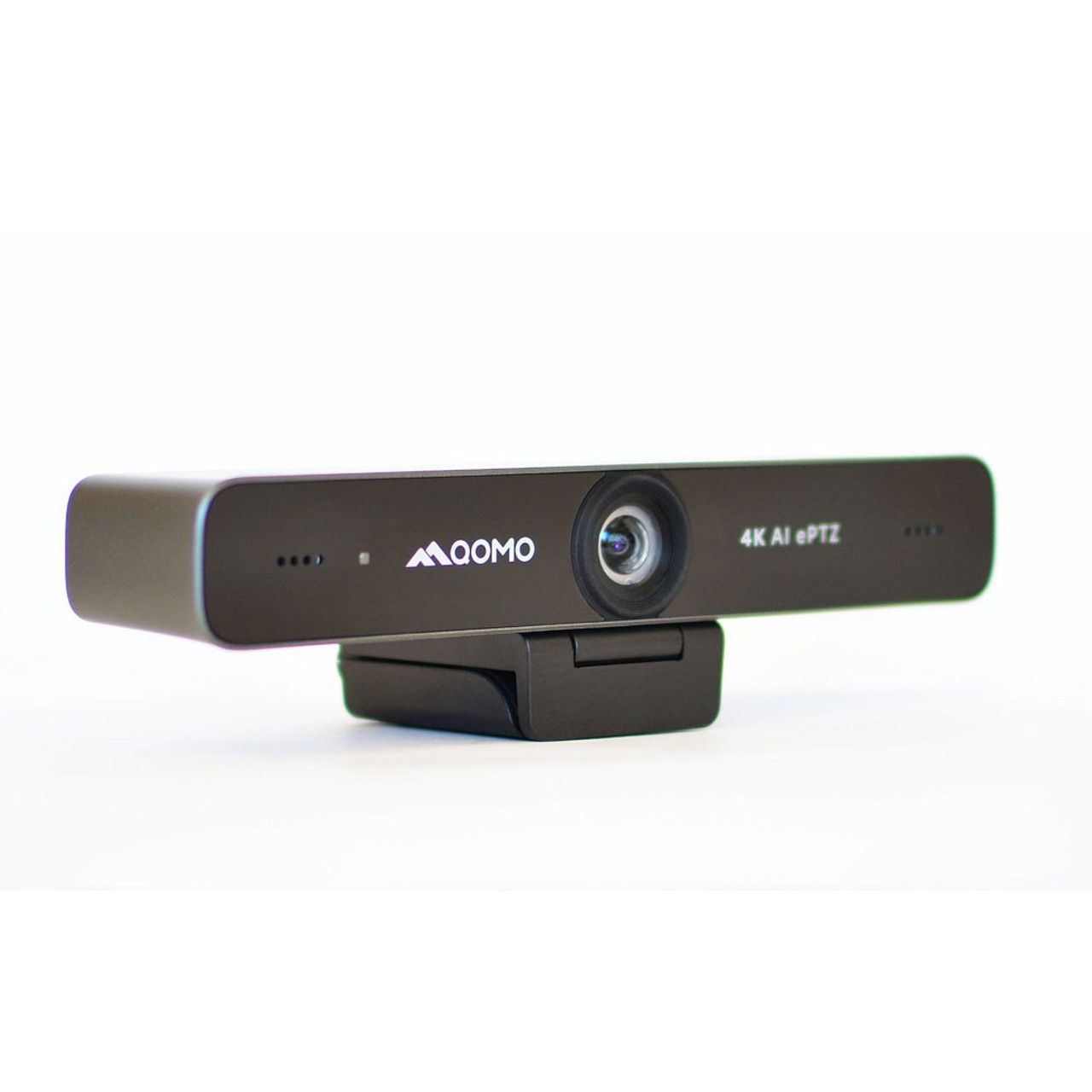 QOMO 4K ePTZ webcam with 10x zoom, 138 degree FOV, USB 3.0 type B plug and play