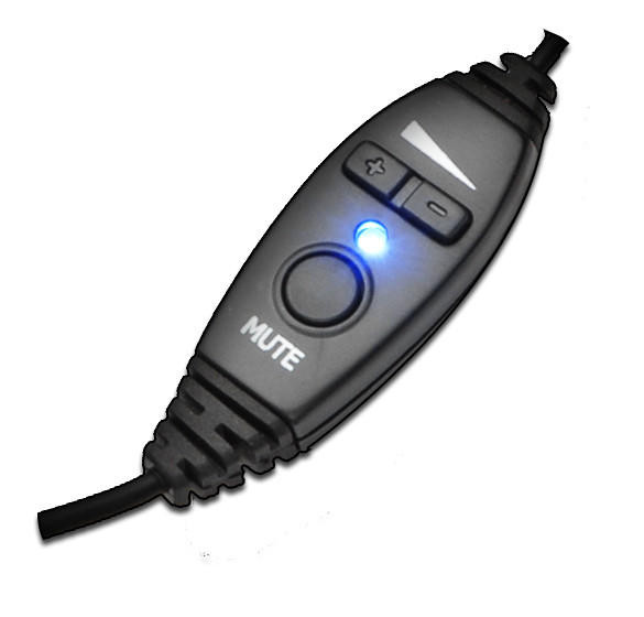 Andrea Communications NC-181 VM USB On-Ear Mono (Monaural) Headset