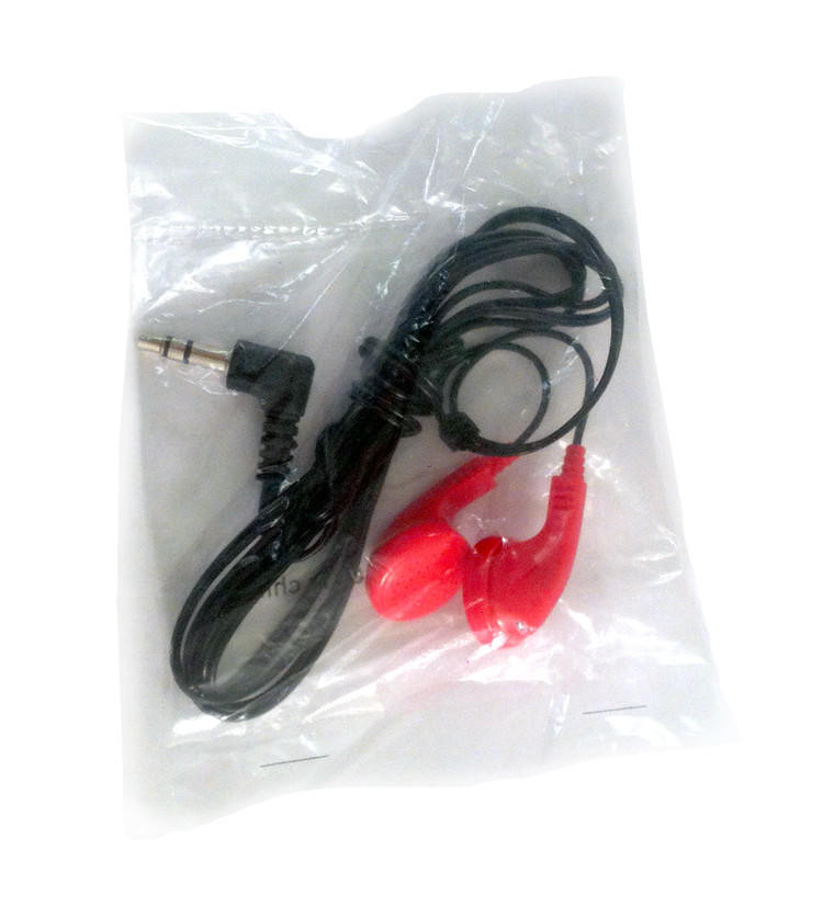 Bulk 100 Pieces Assorted Earbuds / Earphones Bucket | Red White & Blue Mix
