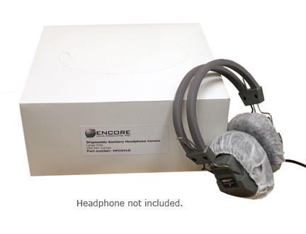 Disposable Sanitary Headphone Covers for Headphones, 250 Pair
