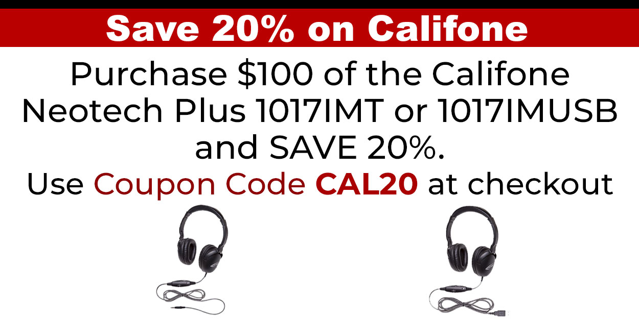 Califone Headphones & Headsets