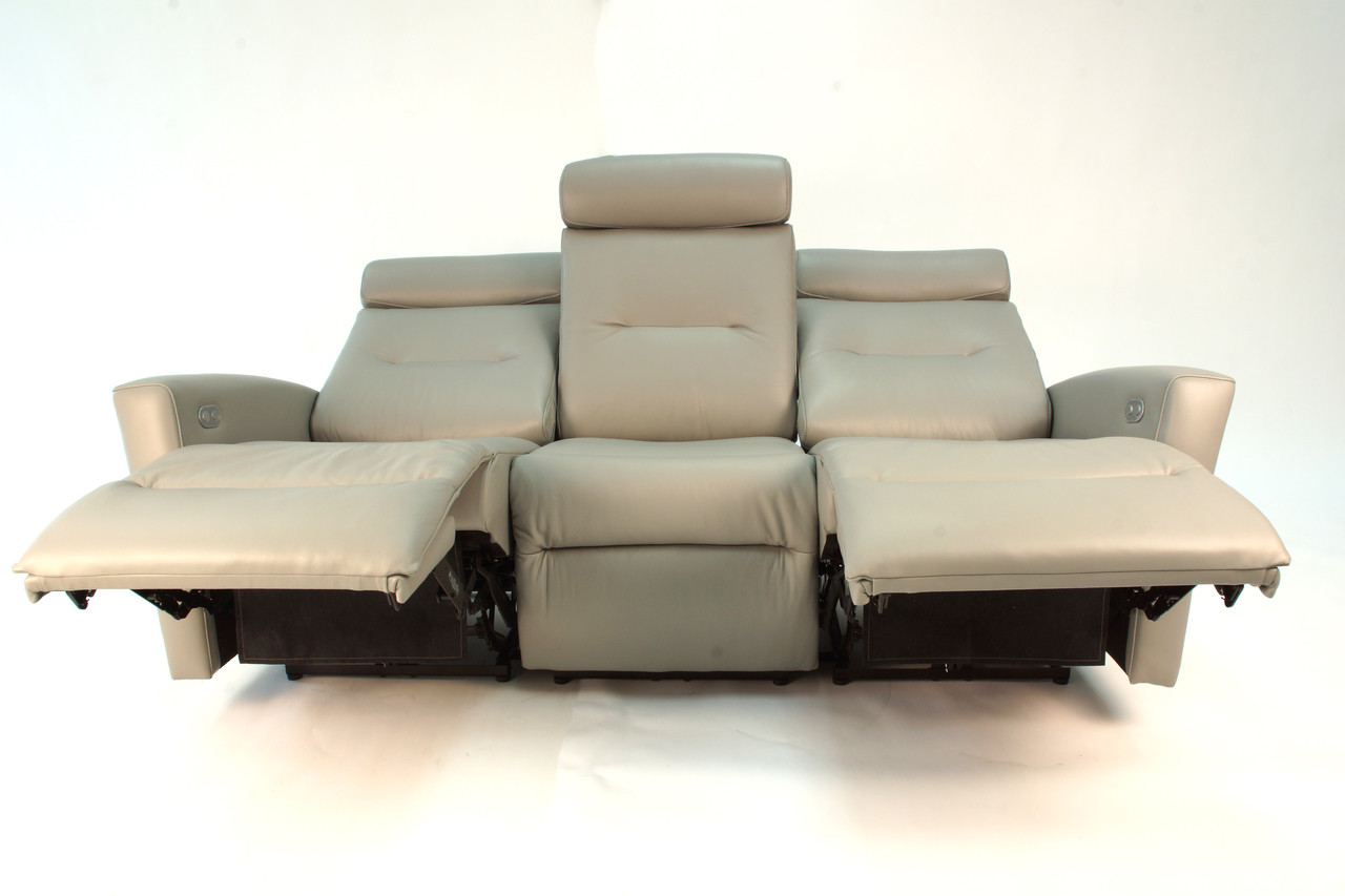 Fjords Madrid Powered Wall Saver 3 Seat Sofa - Unwind Furniture Co.