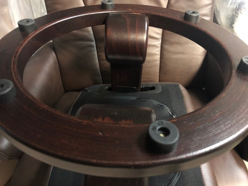 Ekornes Stressless Ottoman Replacement Feet- 1 Pair - Unwind Furniture Co.