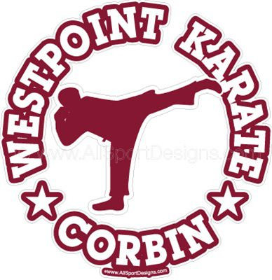 Car decals, magnets, floor wall decals, fundraising for karate.