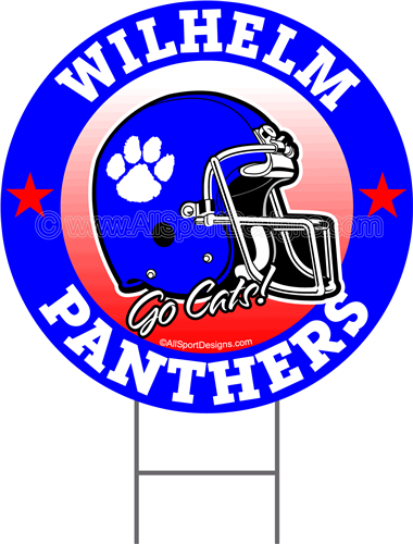 Sport Team Yard Signs for Football Cheerleading Soccer Baseball ...