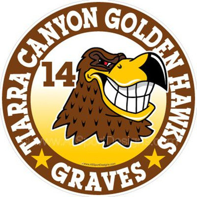 Hawk car stickers decals clings & magnets