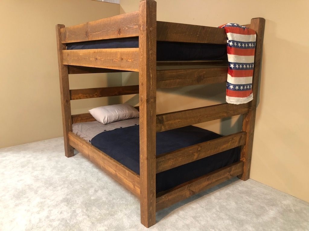 Log Bunk Beds with Free Shipping | Just Bunk Beds