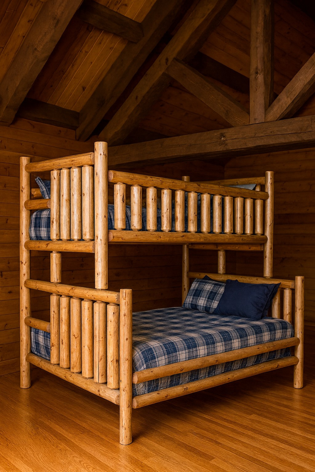 Log Bunk Beds with Free Shipping | Just Bunk Beds
