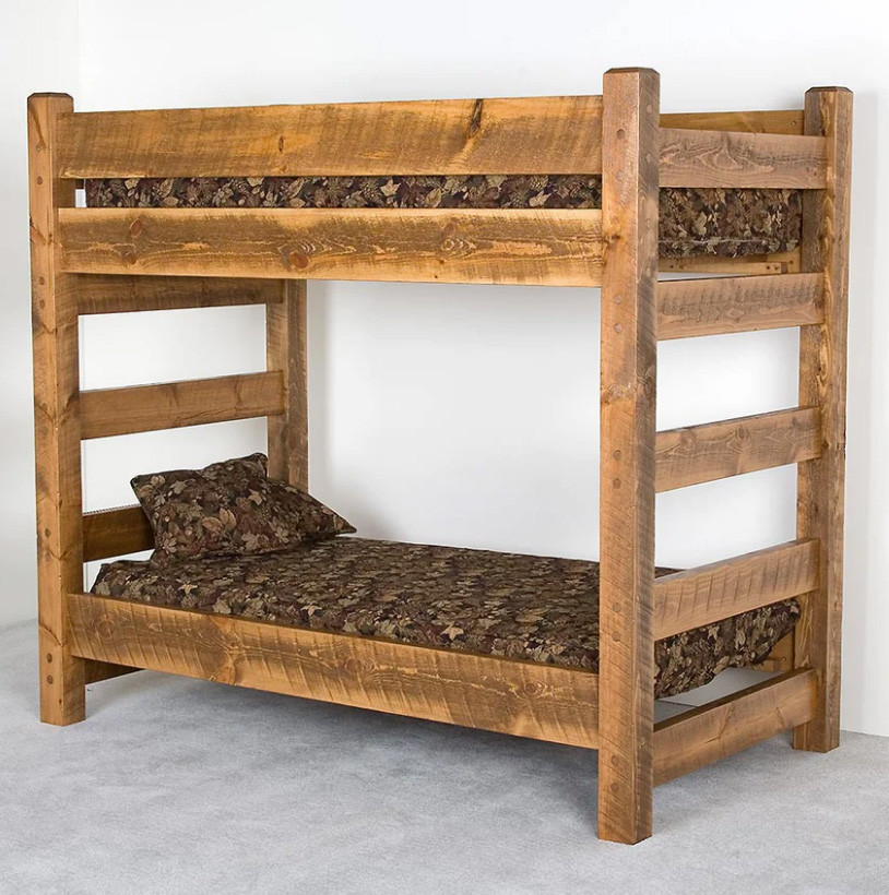 Log Bunk Beds with Free Shipping | Just Bunk Beds