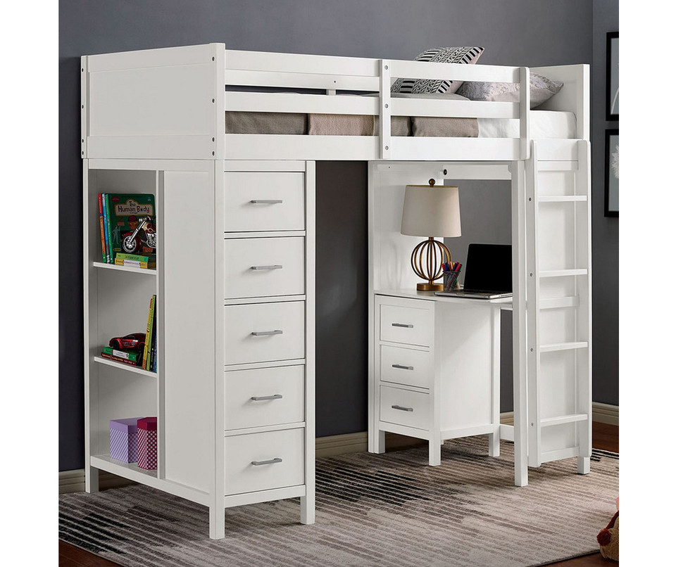 Loft Beds with Desk - Free Shipping | Just Bunk Beds