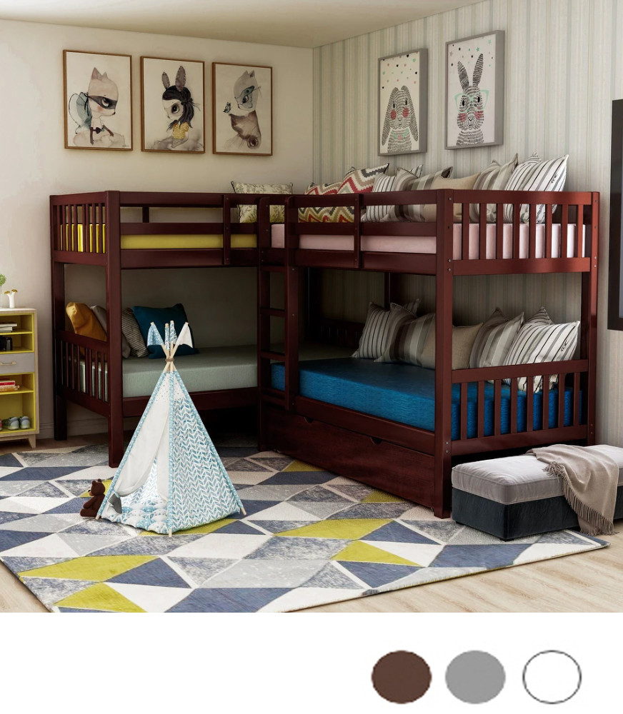 Triple Bunk Beds - Free Shipping