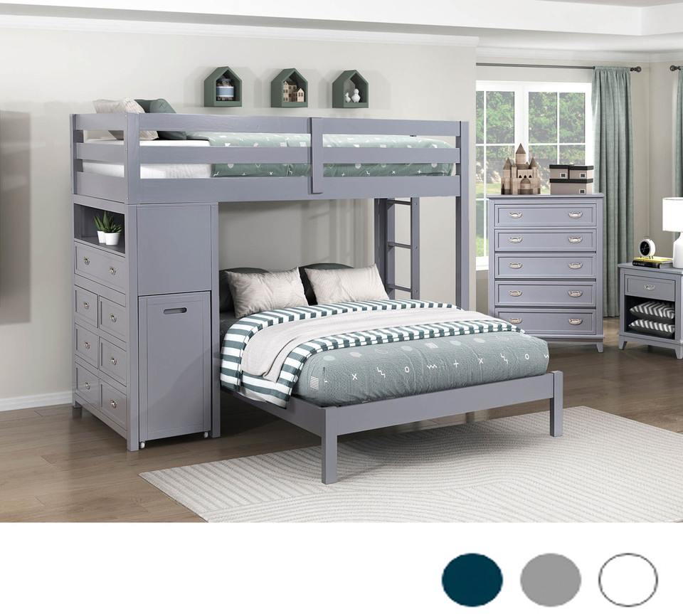 Loft Beds with Desk - Free Shipping | Just Bunk Beds
