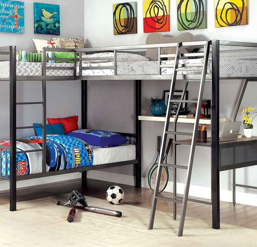 Bunk Bed Ladders: Safety Features and Practical Designs - JustBunkBeds ...