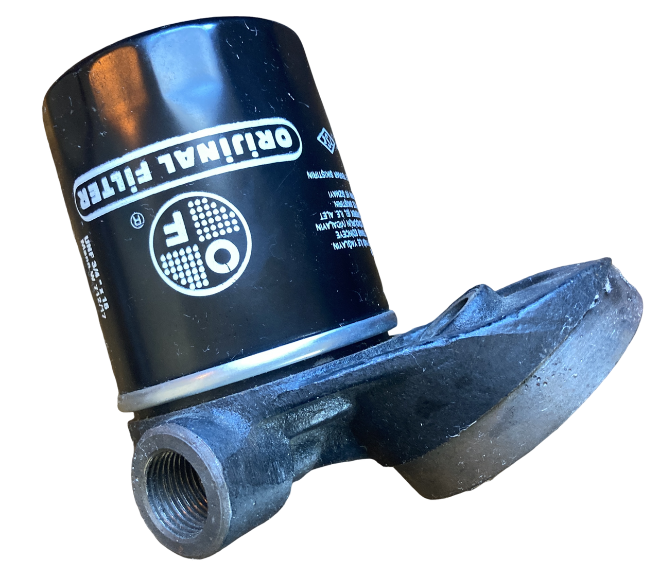 Spin On Oil Filter Adapter & Filters