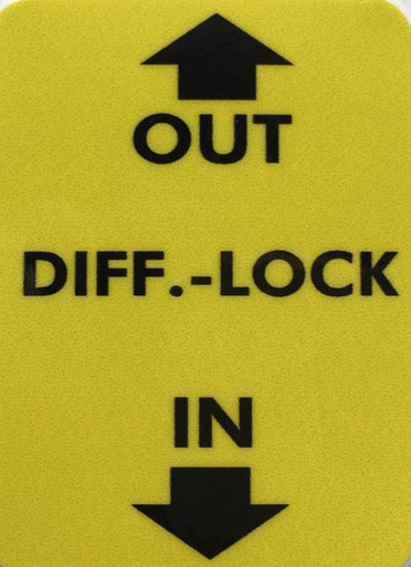 Diff-Lock Decal - ATJ3527