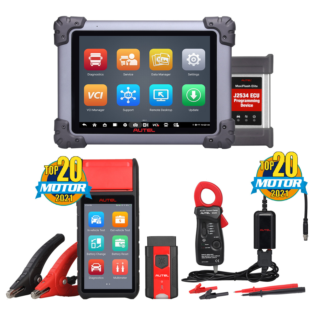 Autel MS908CVII, BT608, BTAK Bundle