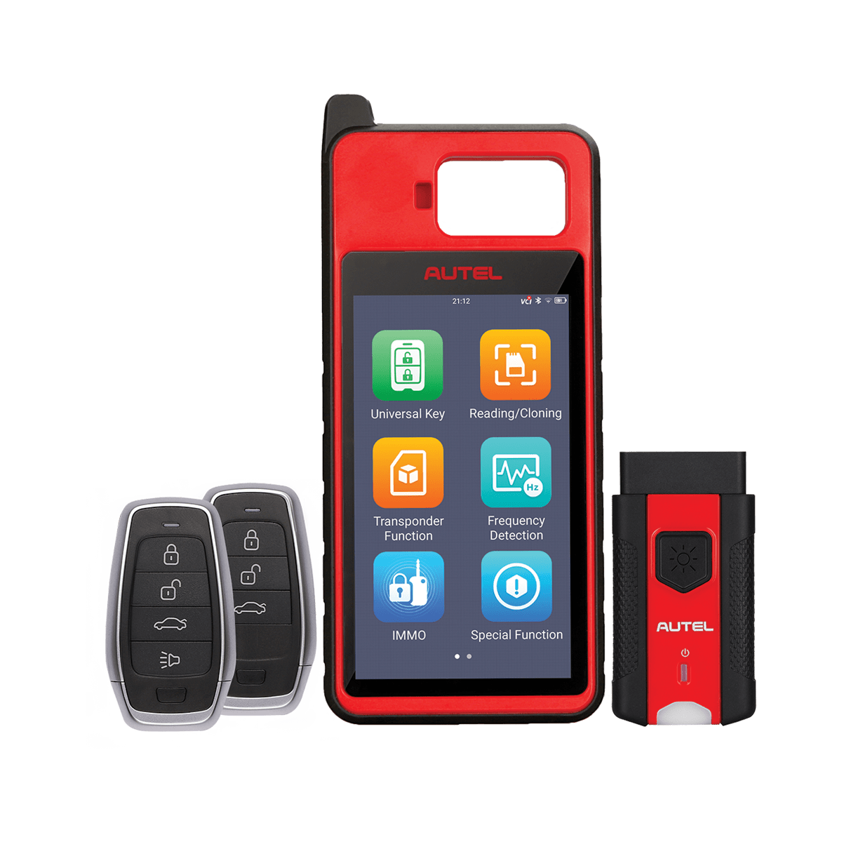 Autel KM100 Key and Immobilizer Programming tablet with 2 programmable keys