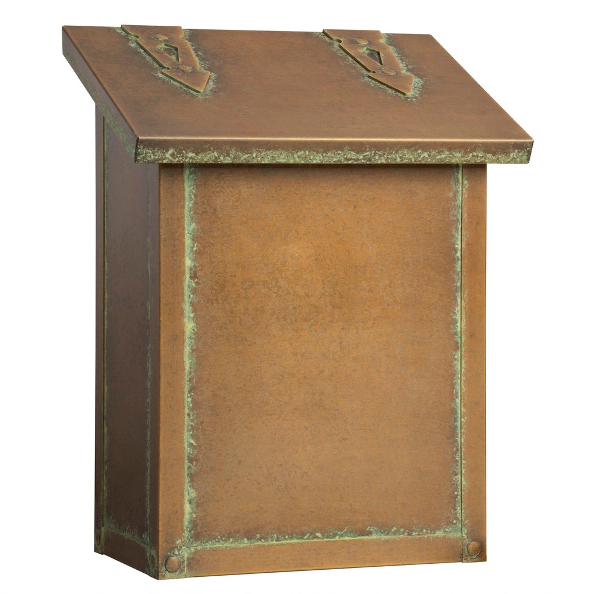 Traditional Hinge Vertical Mailbox | Made in America