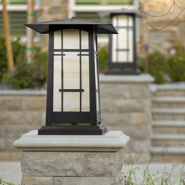 Premium Column & Pier Lights | American-Made Property Lighting Solutions