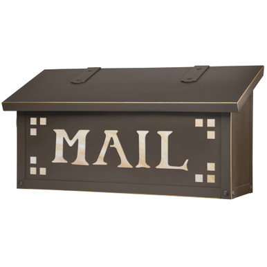 Pasadena Horizontal Mail Mailbox | Made in America