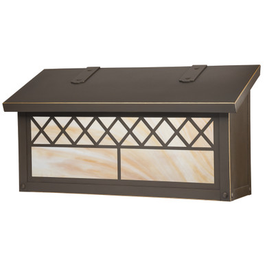 Diamonds Horizontal Mailbox | Made in America