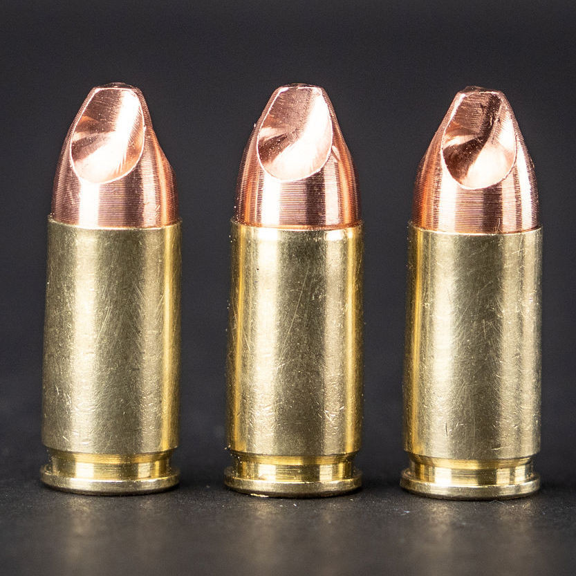 9mm+P 80 gr External Hollow Point - Listo Munitions