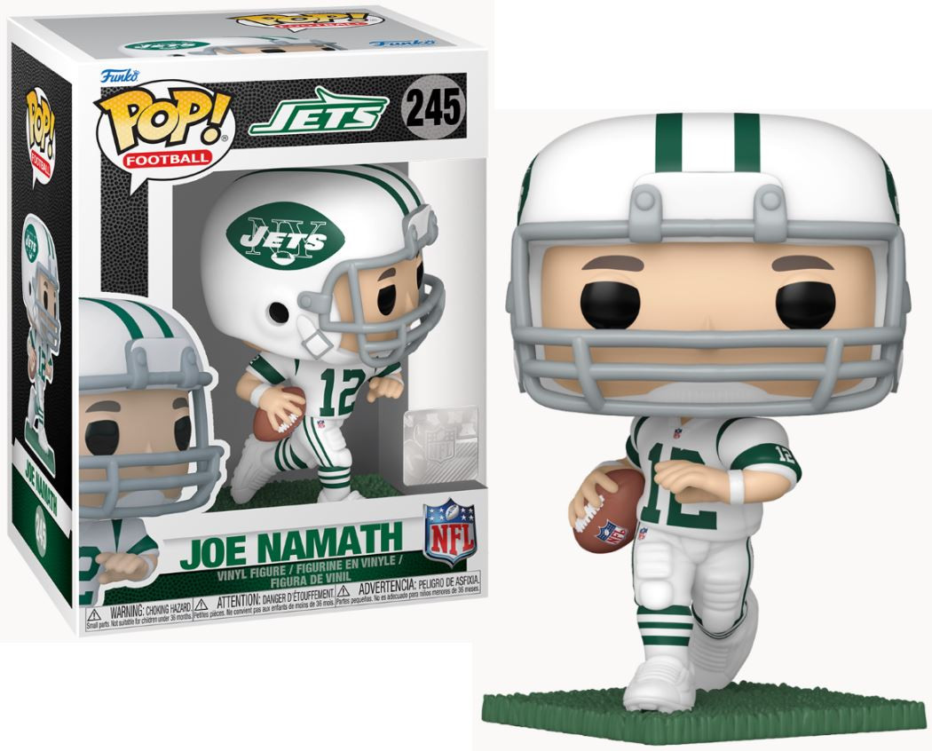 Joe Namath (New York Jets) Funko Pop! NFL Legends - CLARKtoys