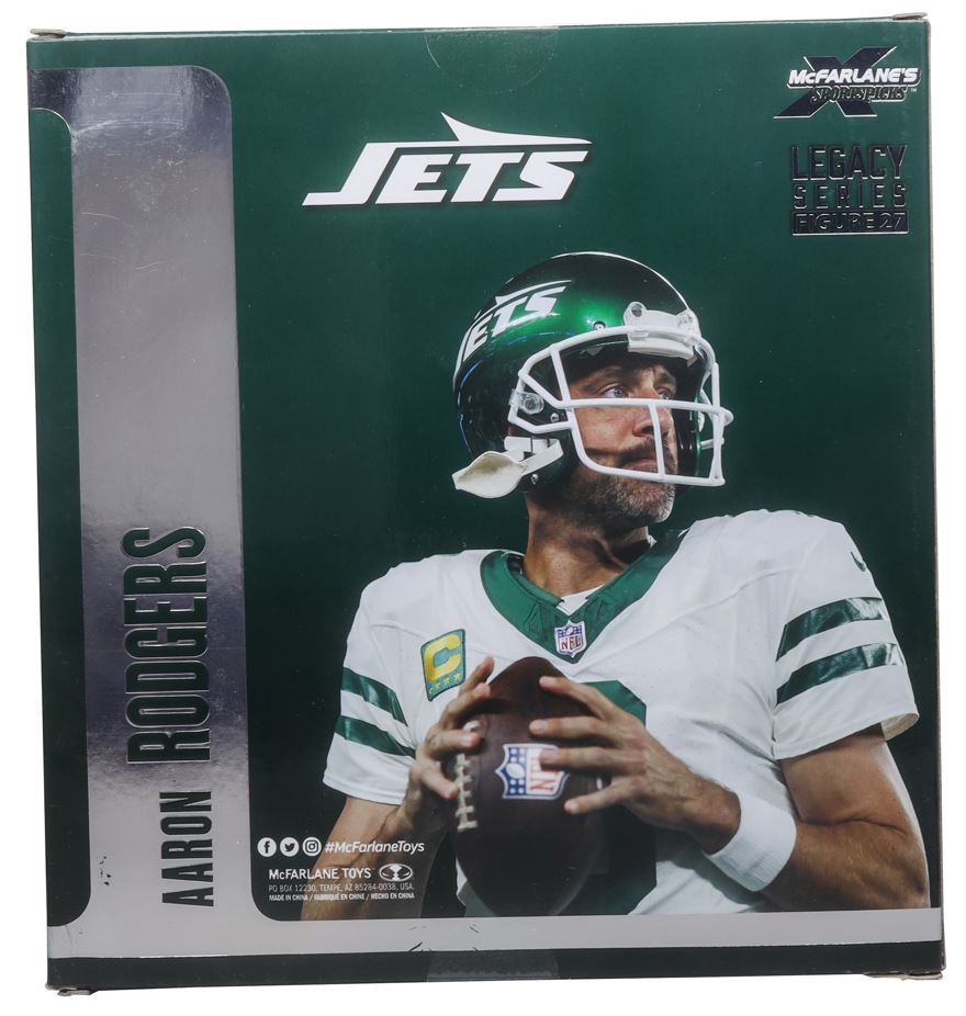Aaron Rodgers (New York Jets) NFL 7" Figure McFarlane's SportsPicks ...