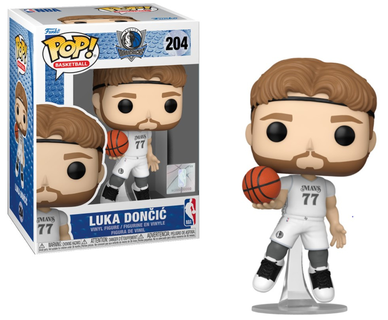 Luka Doncic (Dallas Mavericks) City Edition Jersey NBA Funko Pop! - CLARKtoys